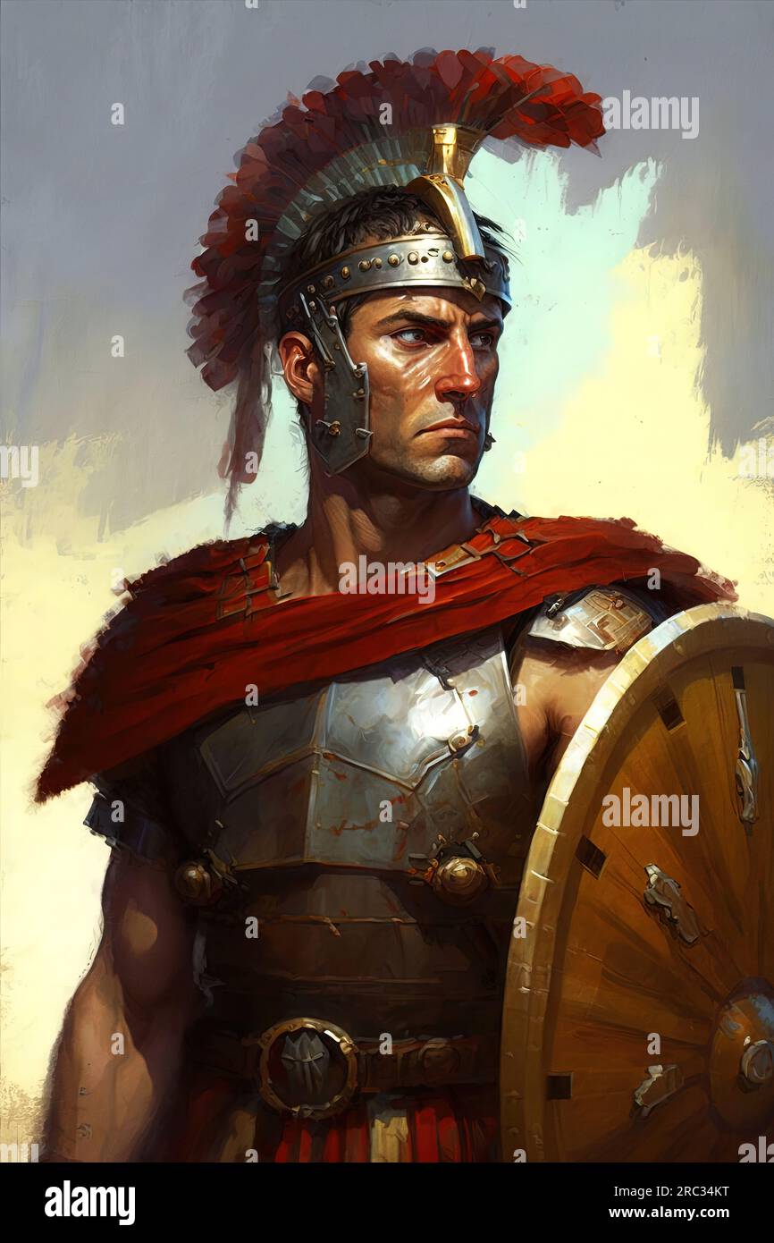 The Roman Legionary Stock Photo - Alamy