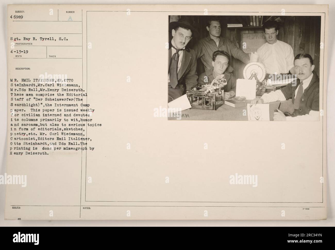 Mr udo rall hi-res stock photography and images - Alamy