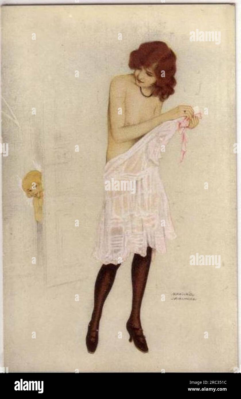Single Items by Raphael Kirchner Stock Photo - Alamy