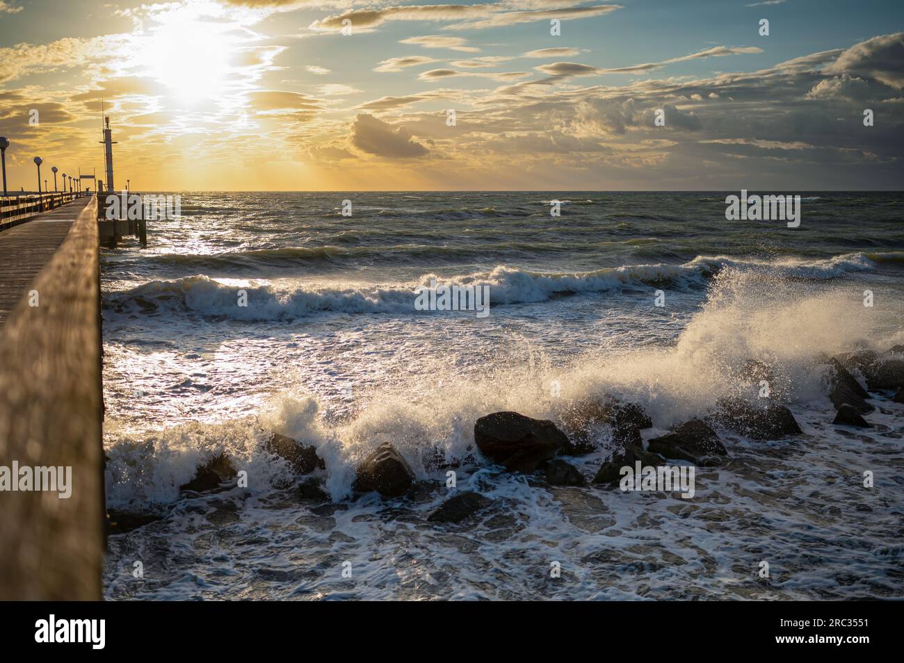 a trip to the half island fischland Stock Photo - Alamy