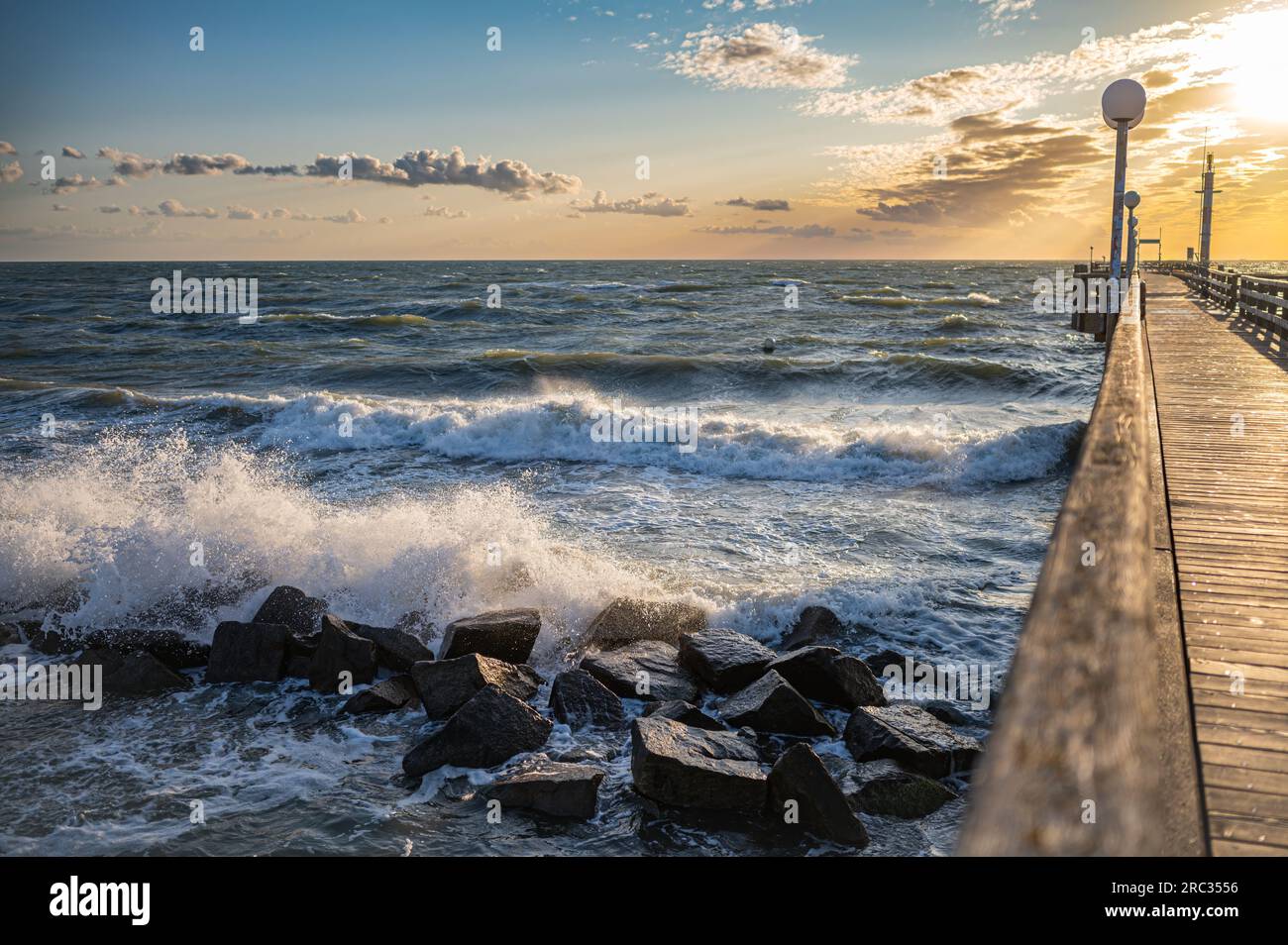 a trip to the half island fischland Stock Photo - Alamy