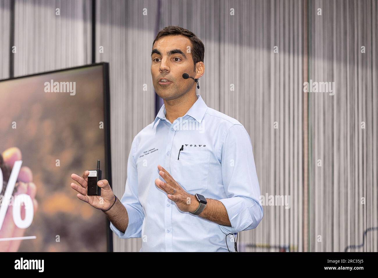 Volvo trucks hi-res stock photography and images - Alamy