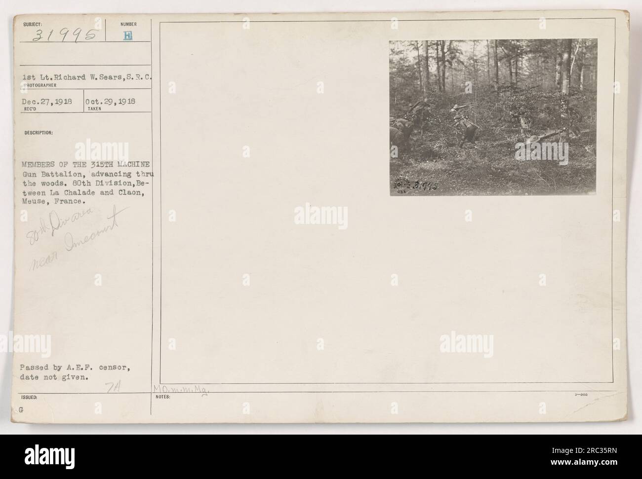 American military activities during world war one 111 sc 319 hi-res ...