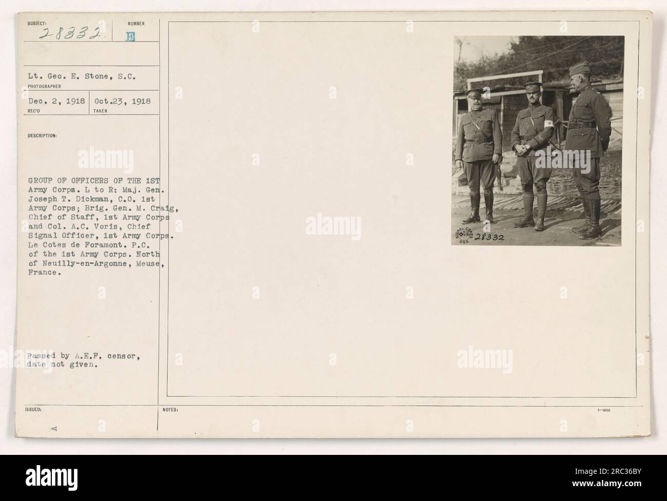 General joseph dickman hi-res stock photography and images - Alamy