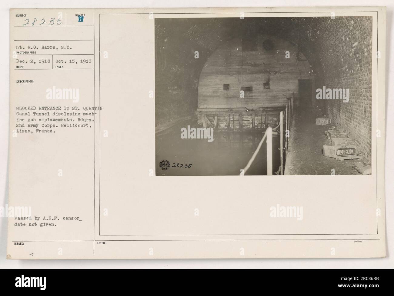 Hdqrs 2nd army corps hi-res stock photography and images - Alamy