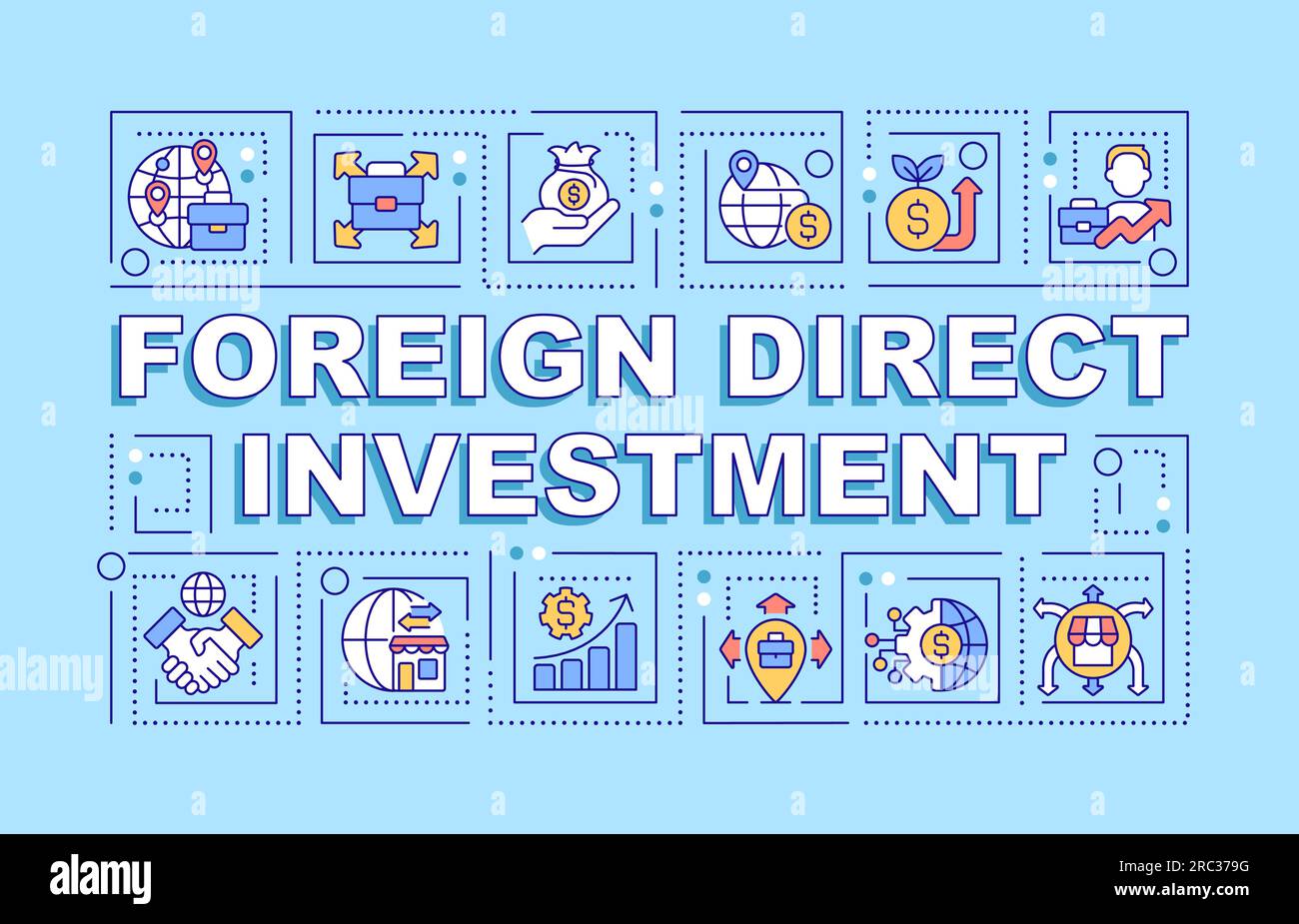 Foreign direct investment Stock Vector Images - Alamy