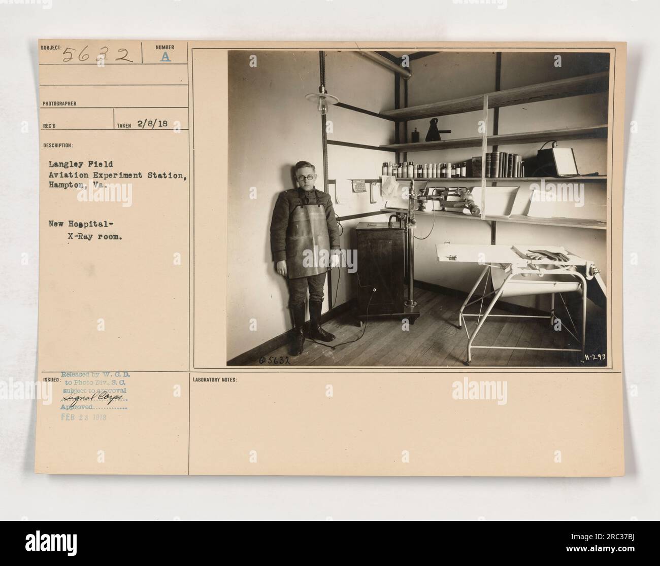 Langley Field Aviation Experiment Station in Hampton, Virginia, during ...