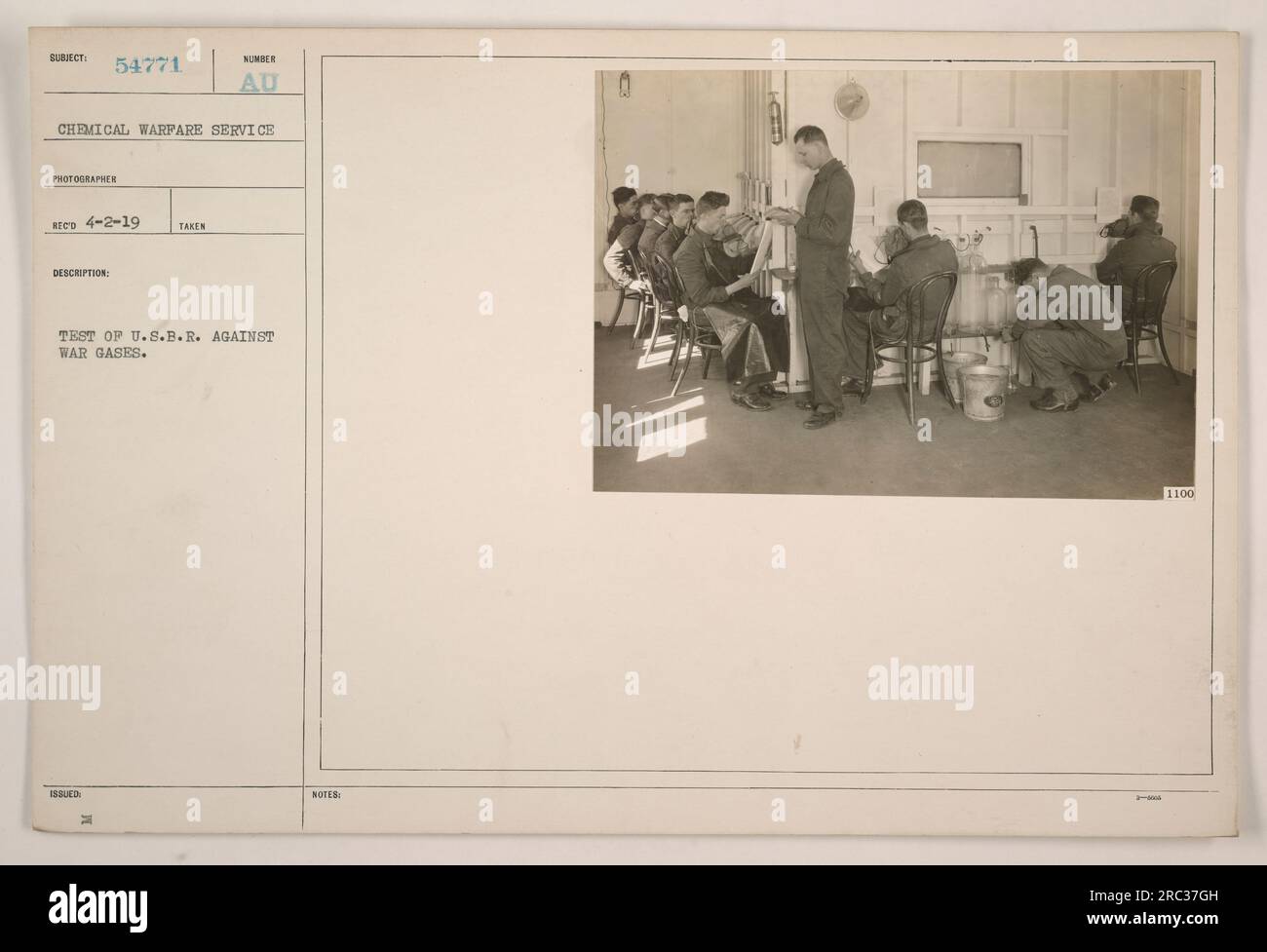 War gases test hi-res stock photography and images - Alamy