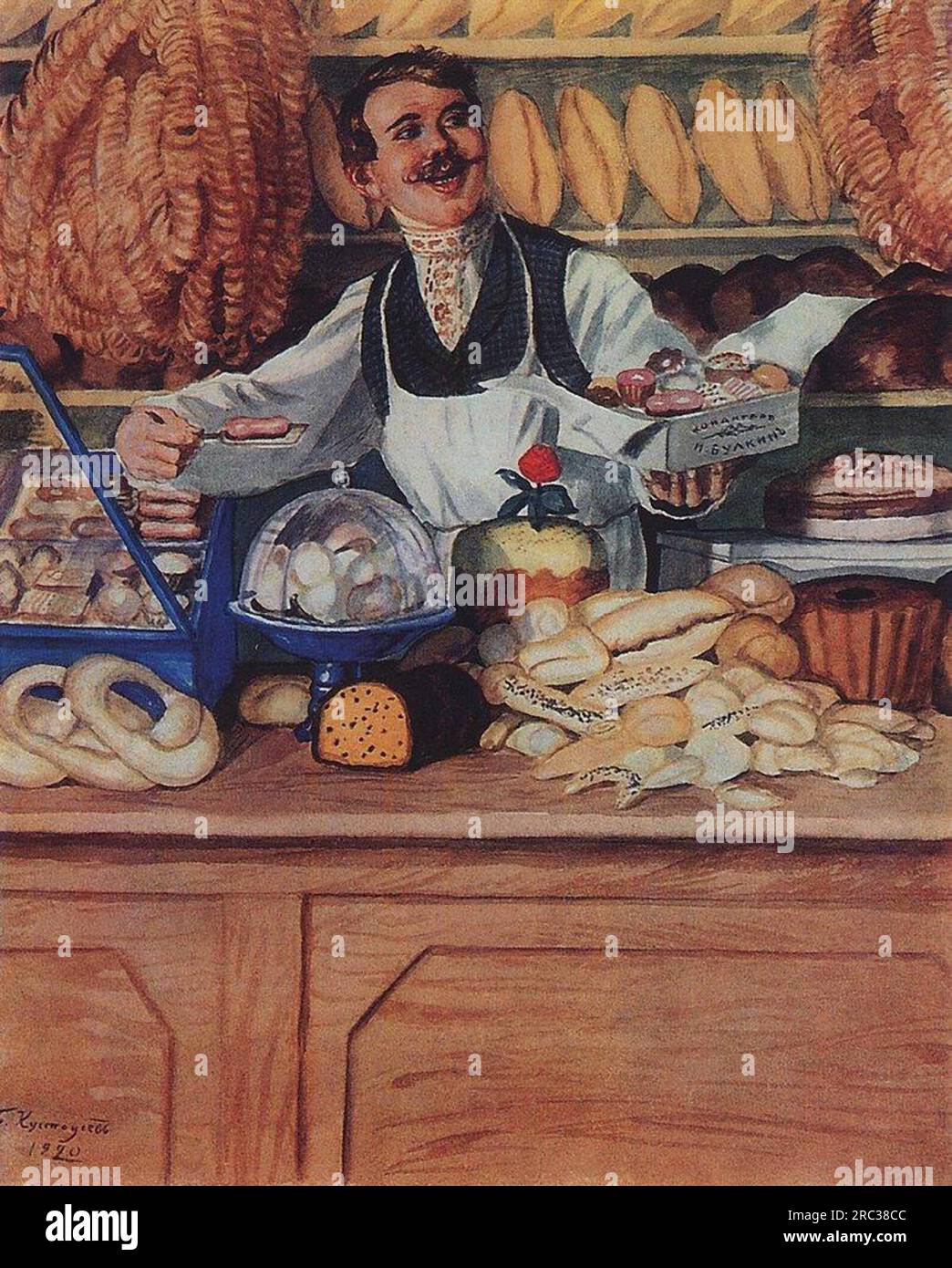 Boris kustodiev 1920 hi-res stock photography and images - Alamy