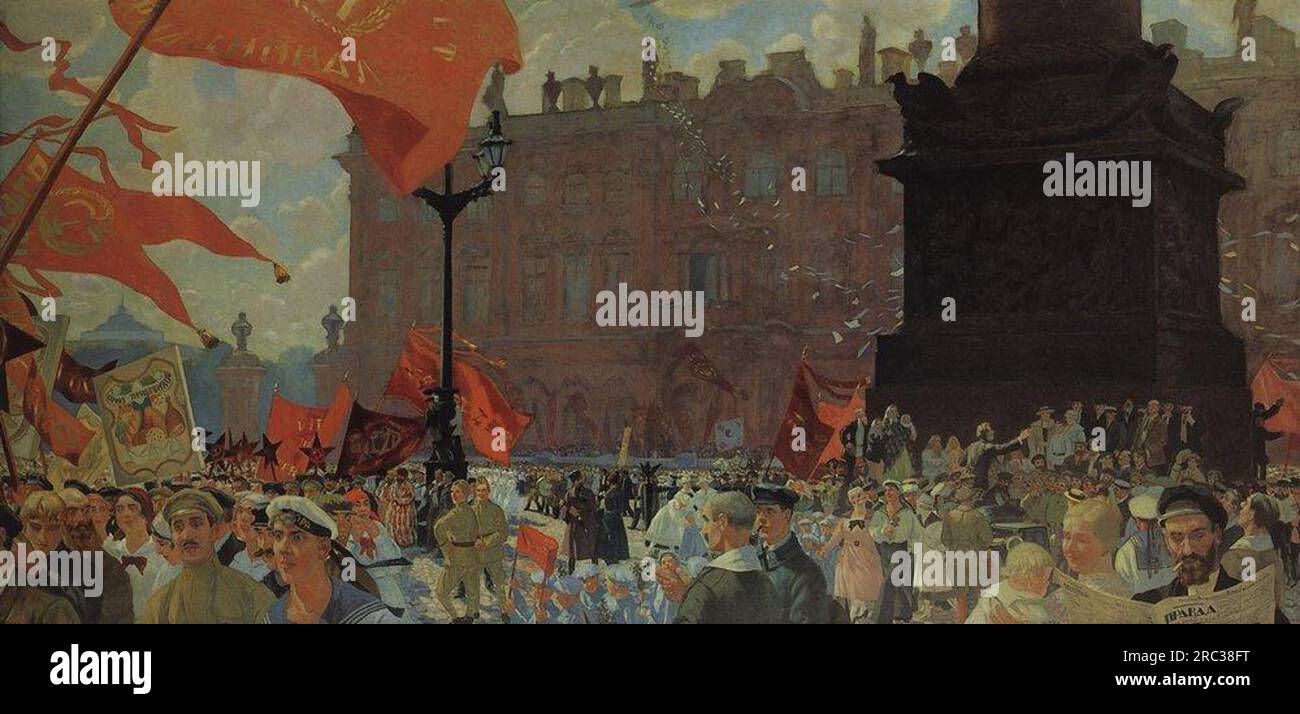 Festivities Marking the Opening of the Second Congress of the Comintern ...