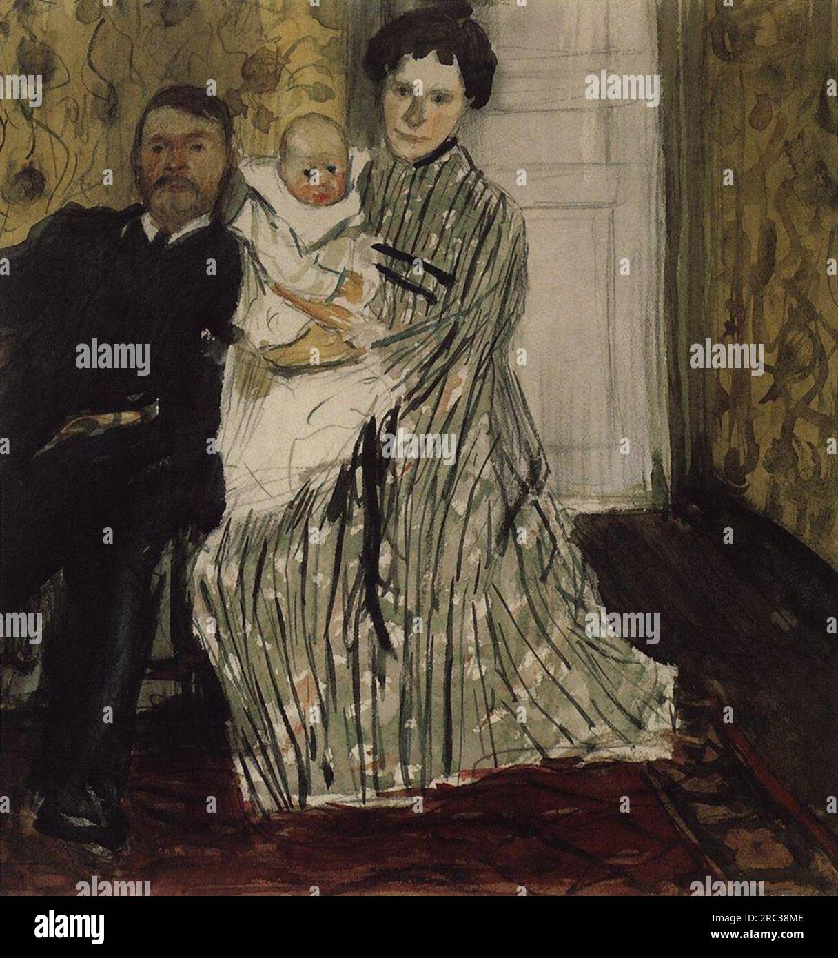 Family soviet artwork hi-res stock photography and images - Alamy