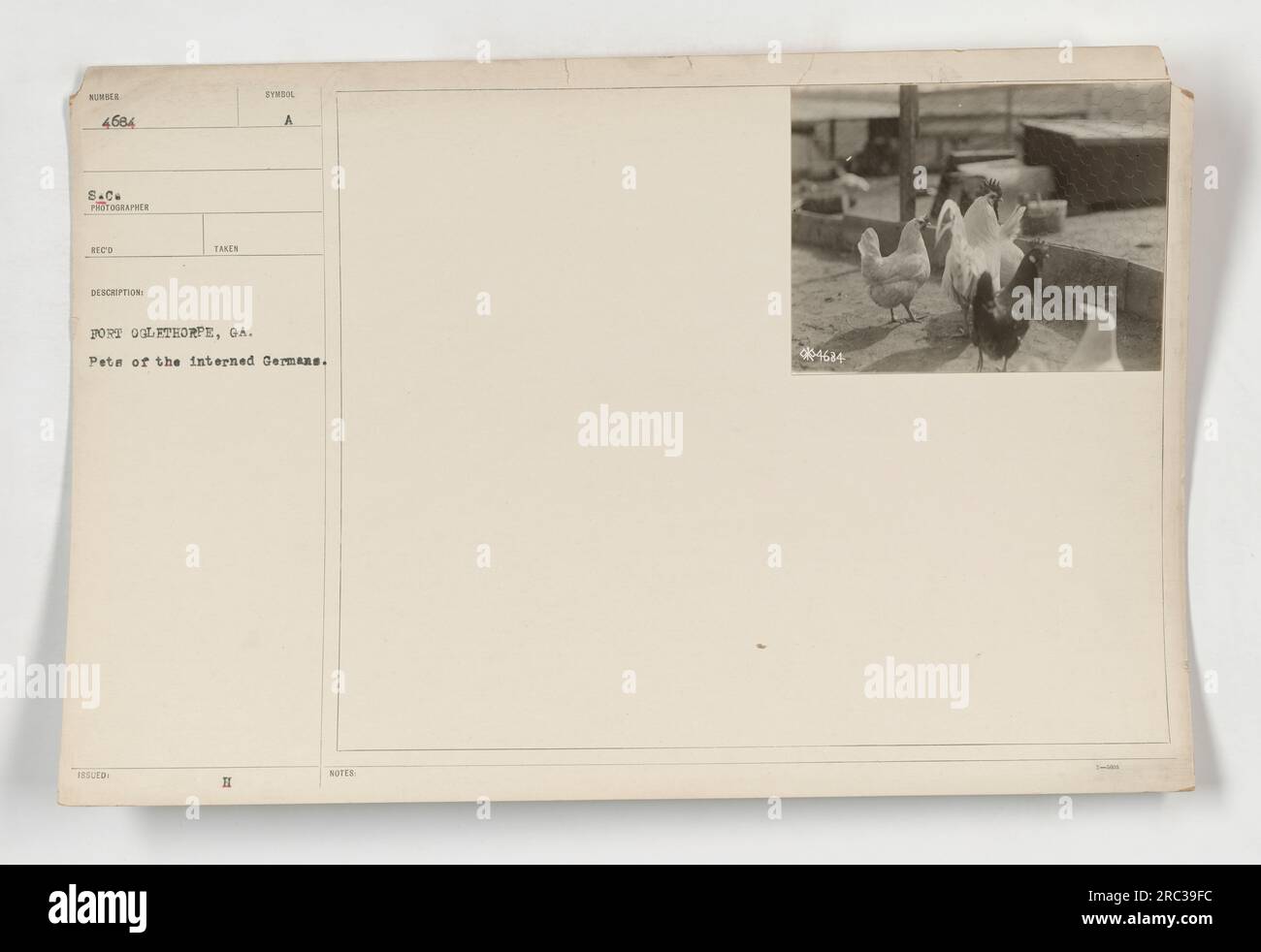 Interned German soldiers at Fort Oglethorpe, Georgia. This photo has ...