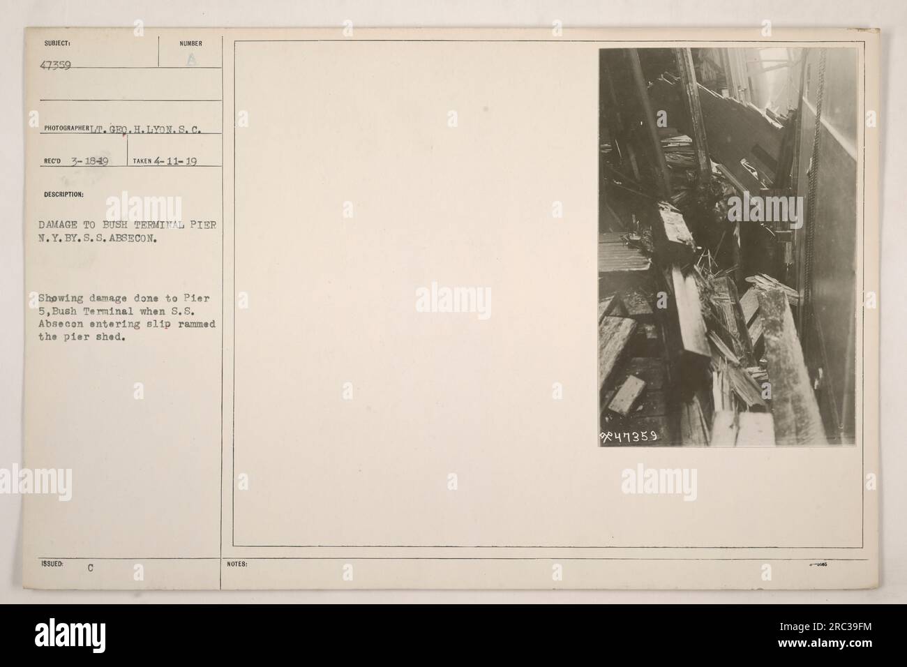 Damage to bush terminal hi-res stock photography and images - Alamy