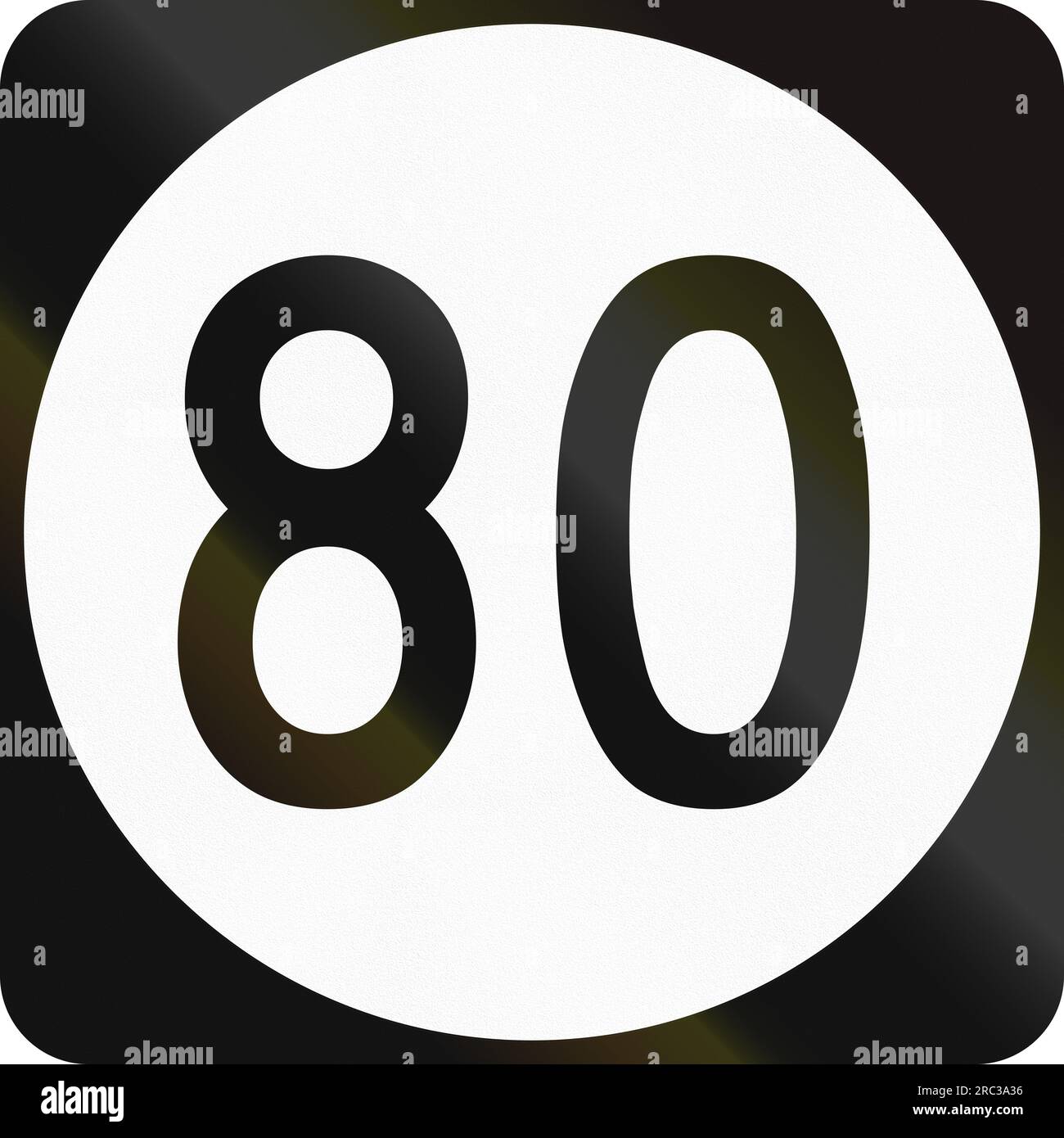 Standard circular state route shield in the United states Stock Photo ...