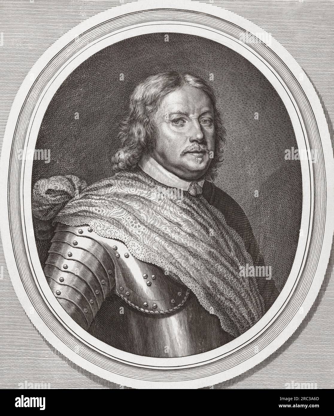 Peter Brahe the Younger, 1602- 1680. Swedish soldier, statesman, author ...