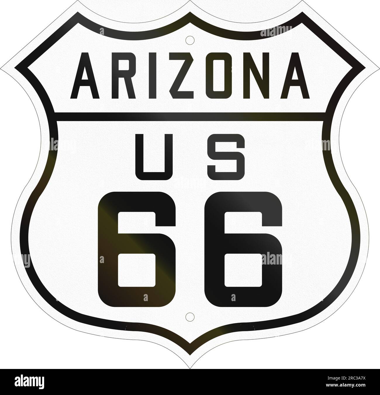 United States Highway sign, Arizona Stock Photo - Alamy