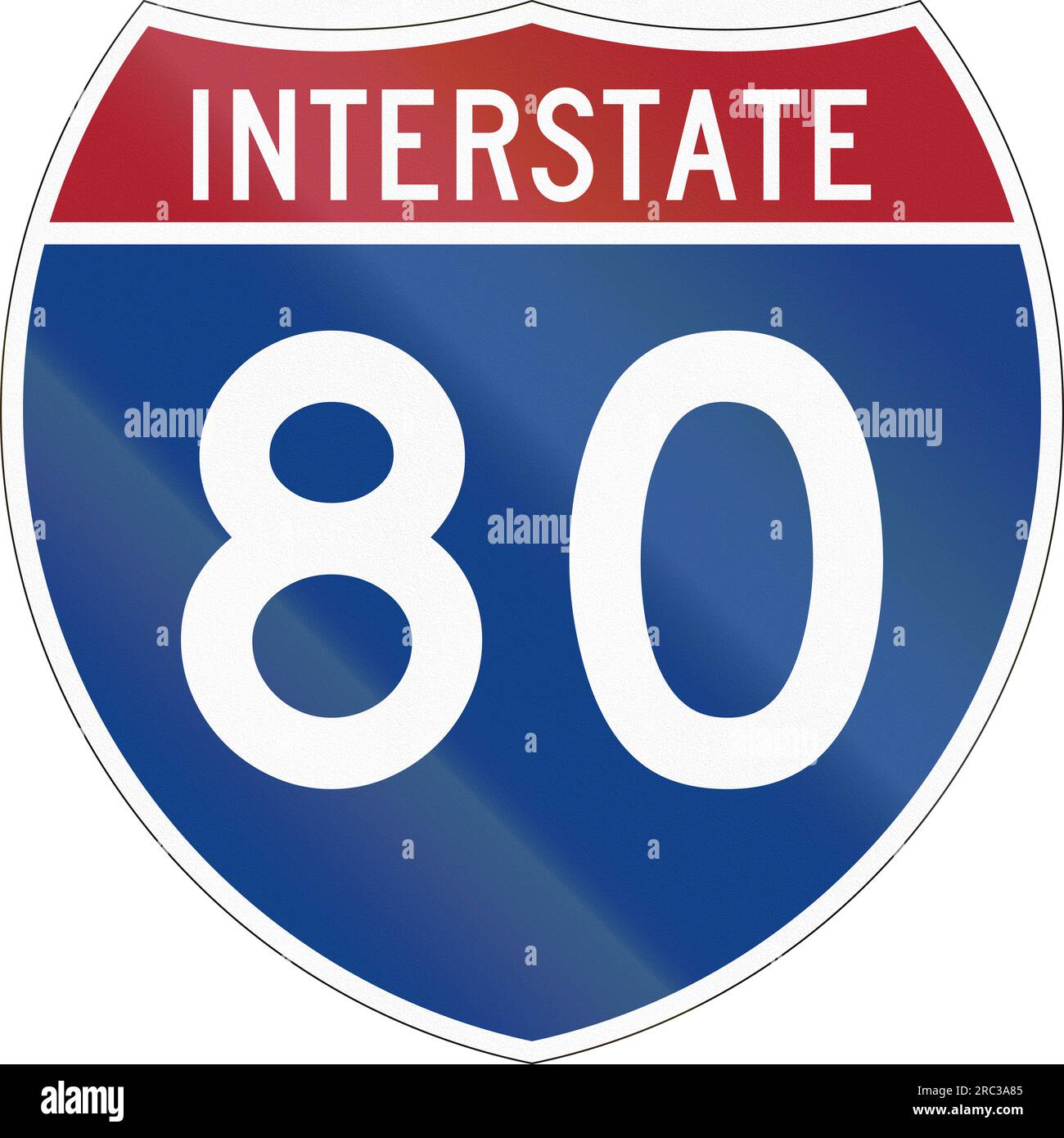 Interstate badge hi-res stock photography and images - Alamy