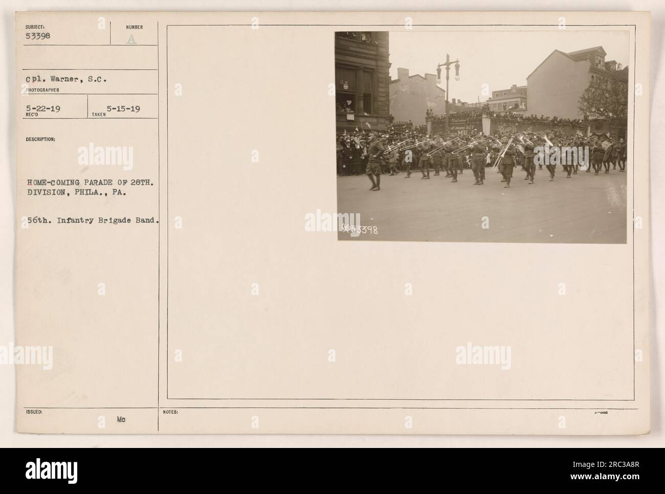 56th infantry brigade band hi-res stock photography and images - Alamy