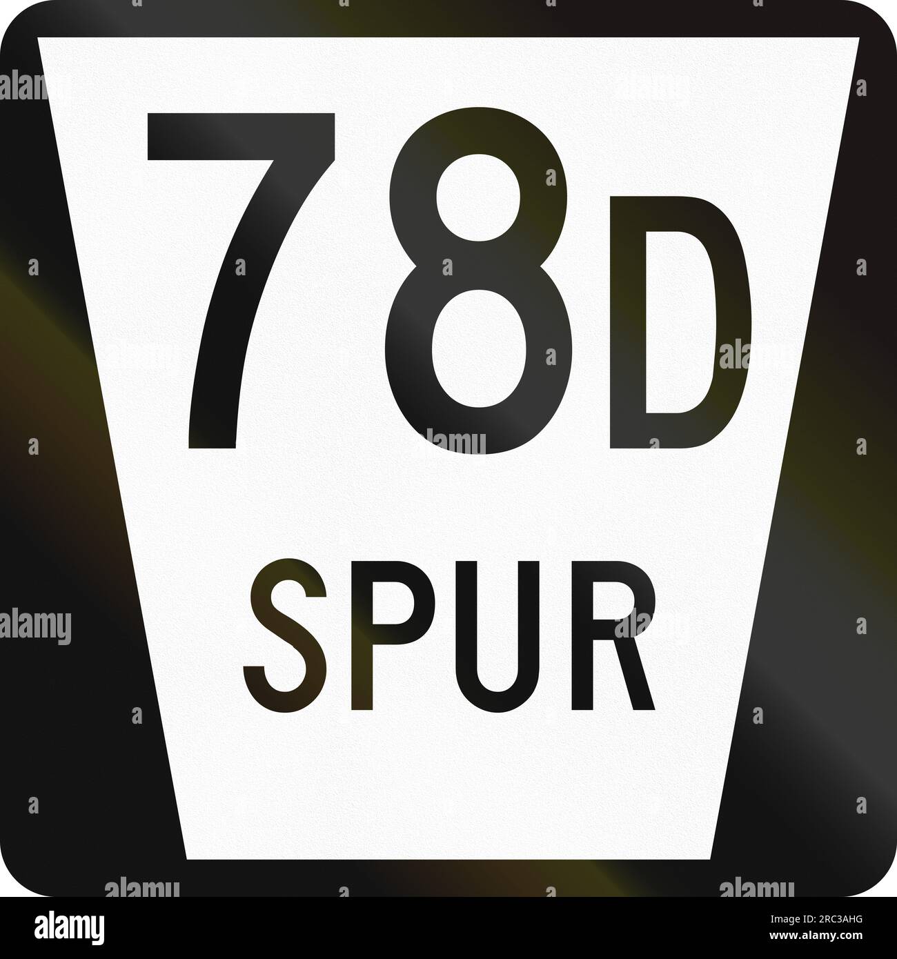 United States Secondary State Highway shield, Nebraska Stock Photo - Alamy