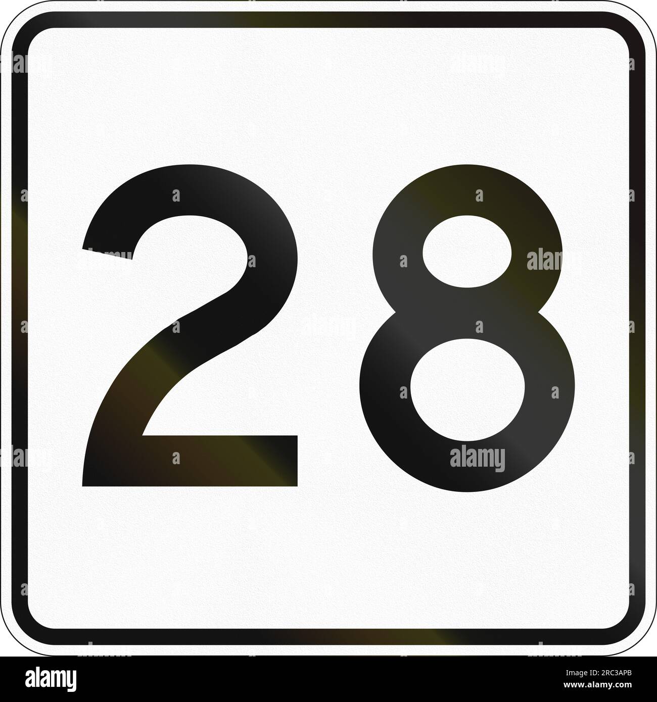 United States State Highway shield, Maine Stock Photo - Alamy