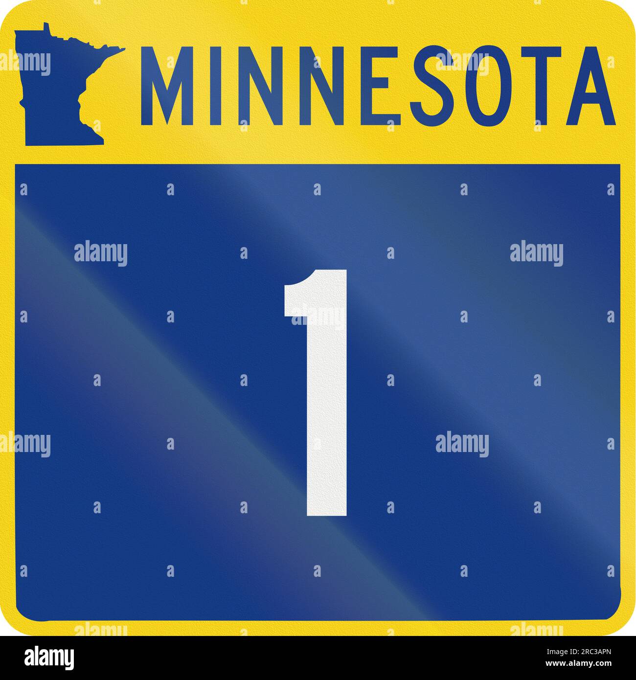 United States Minnesota State Highway shield. The sign contains a ...