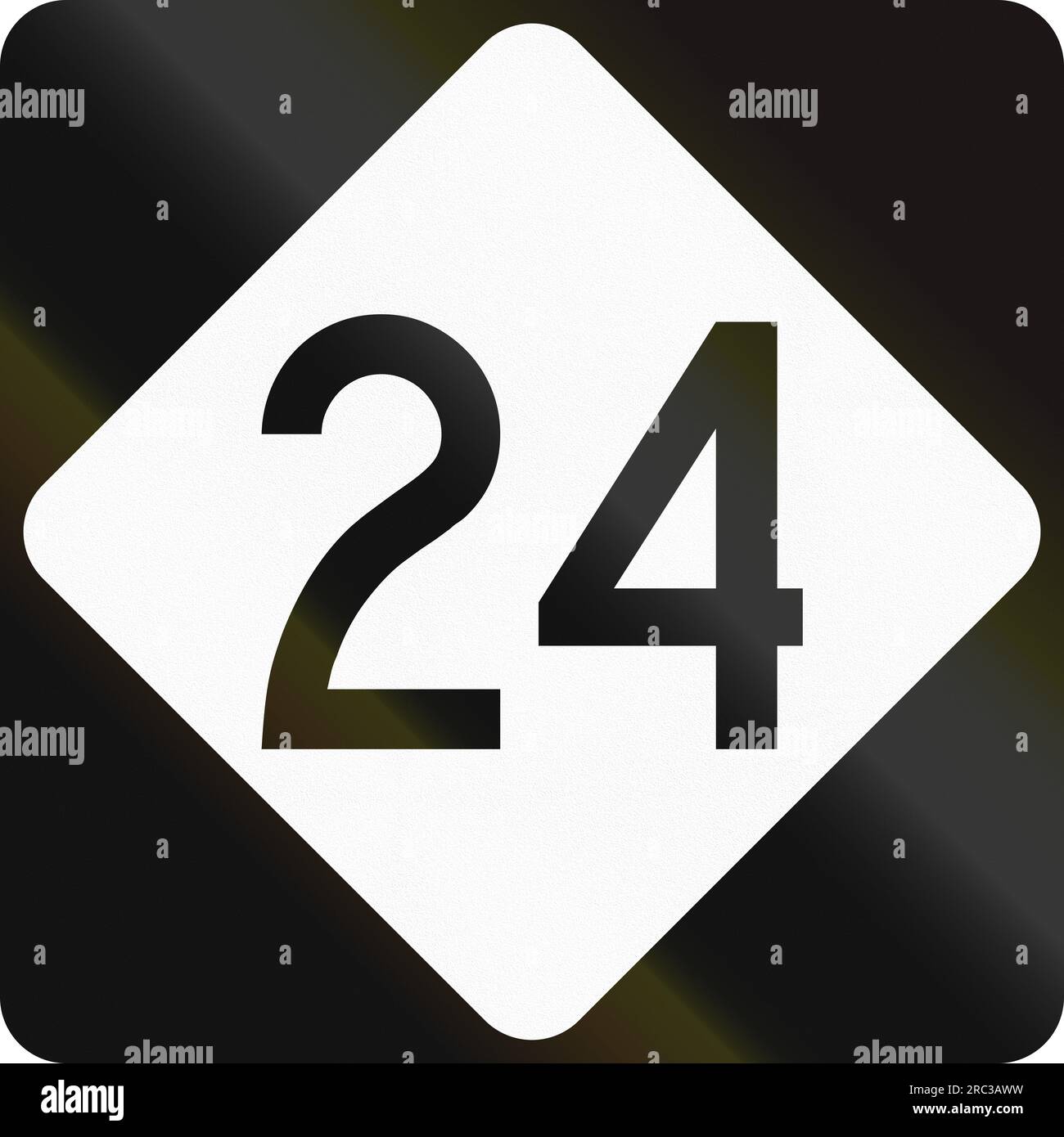 United States State Highway shield, Michigan Stock Photo - Alamy