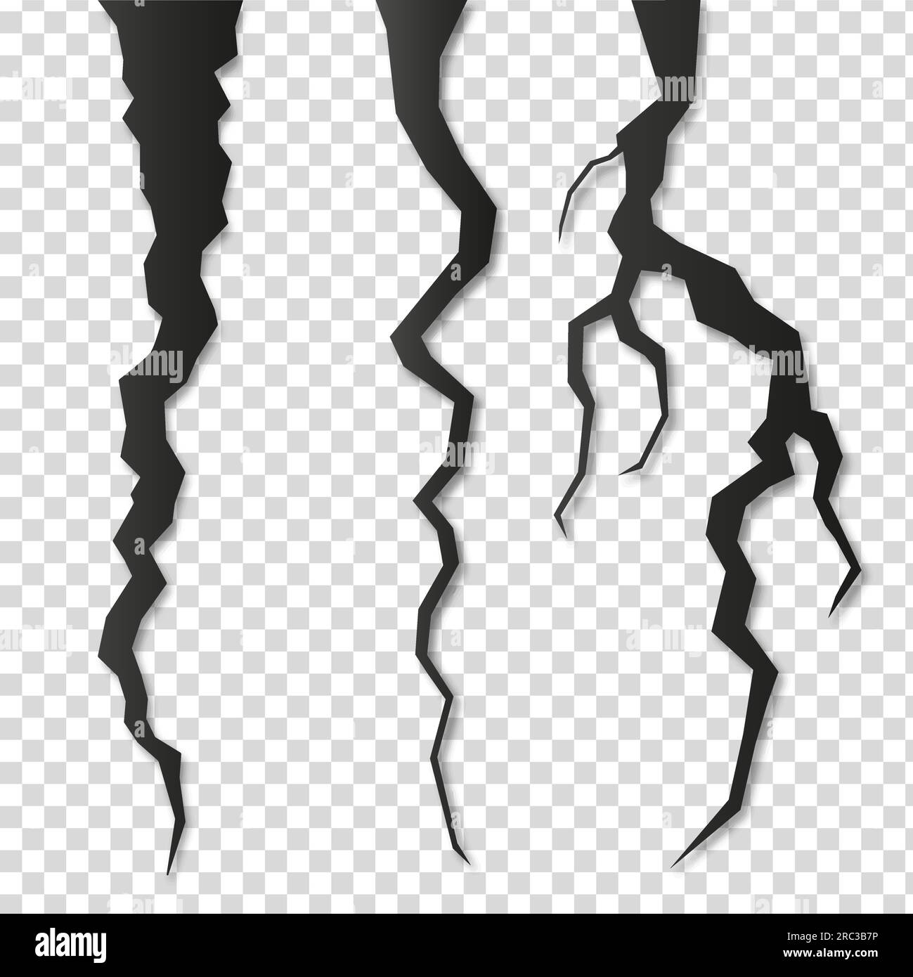 Earthquake rift Stock Vector Images - Alamy
