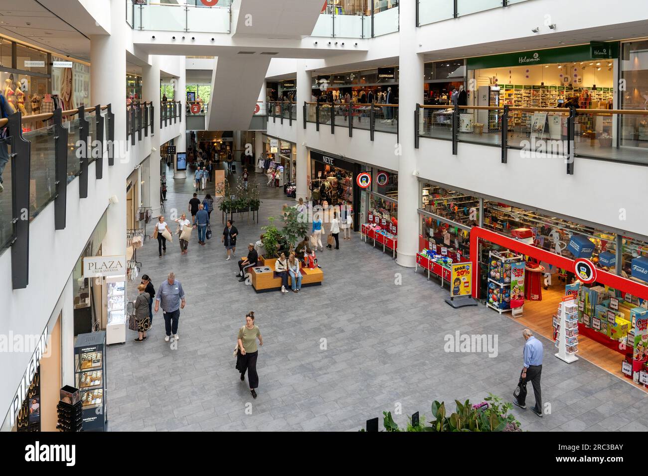 Frederiksberg Centret Shopping Mall in Copenhagen, Denmark Stock Photo ...