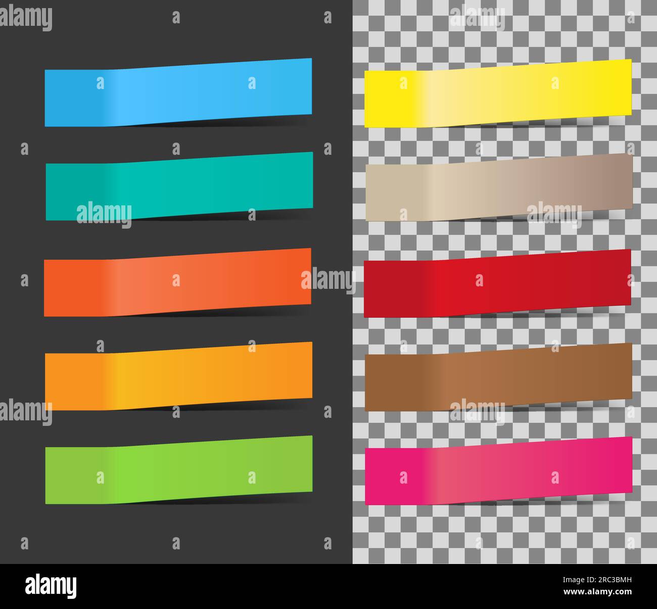 Pink adhesive note Stock Vector Images - Alamy