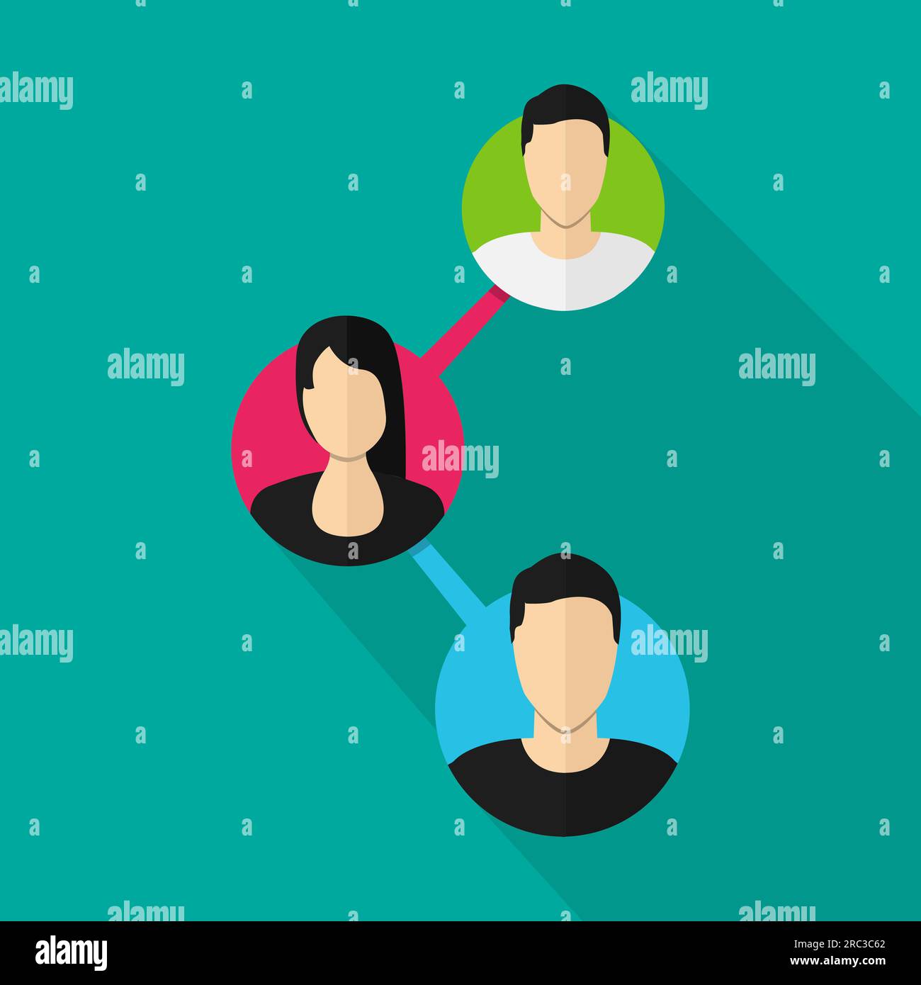 Friends talking icon vector vectors Stock Vector Images - Alamy