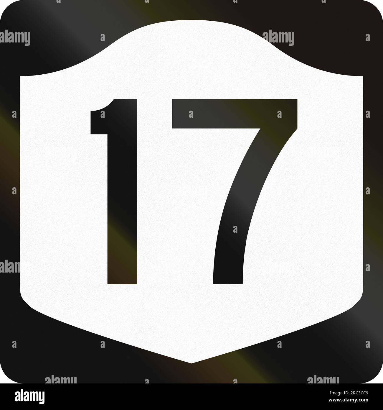 US state route shield New York Stock Photo - Alamy