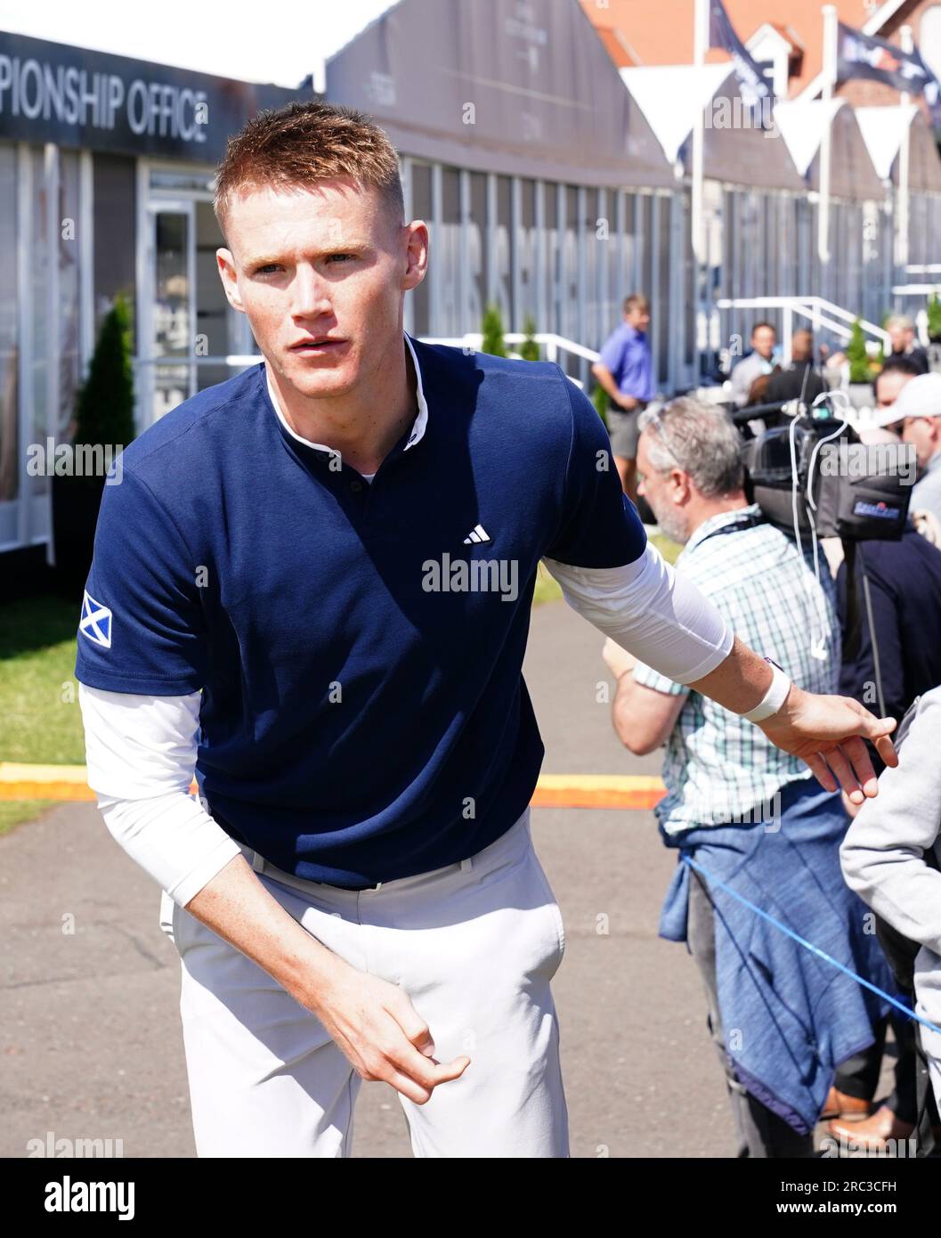 Scott McTominay during the Pro-Am ahead of the Genesis Scottish Open ...
