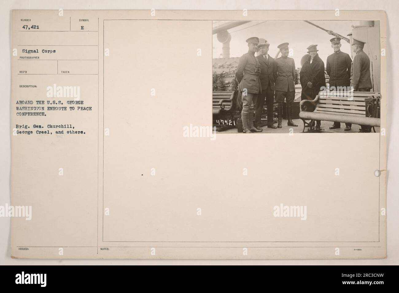 George creel world war one photographs hi-res stock photography and ...