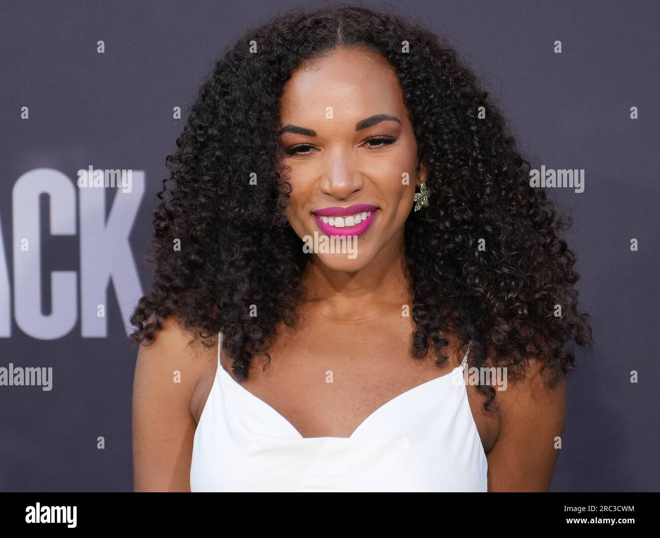 Los Angeles, USA. 11th July, 2023. M.J. Acosta arrives at the Netflix's ...