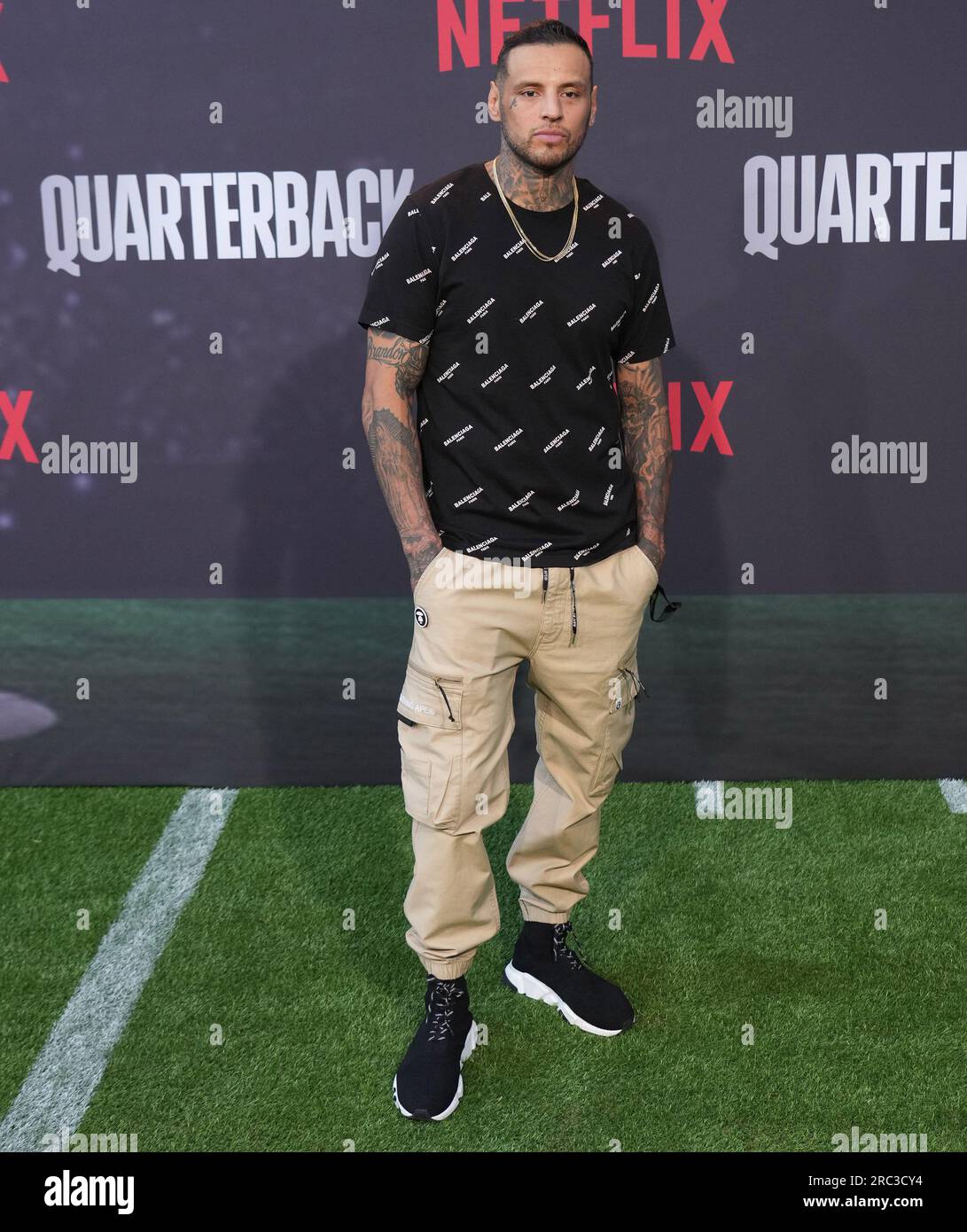 Los Angeles, USA. 11th July, 2023. Daniel Rodriguez arrives at the ...