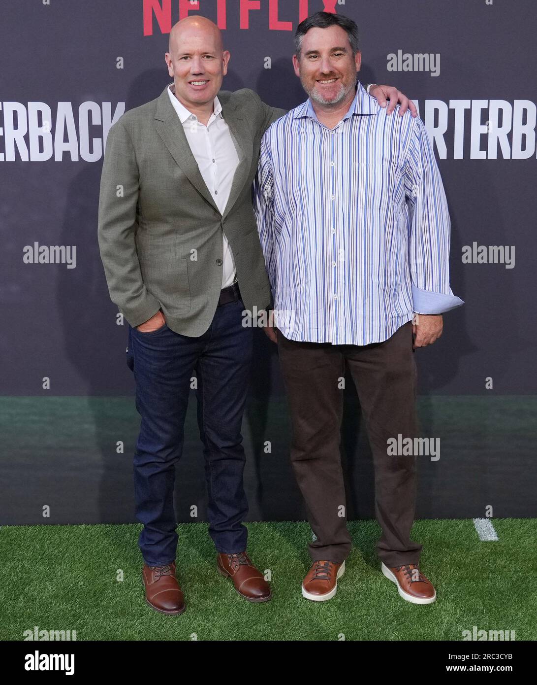 Los Angeles, USA. 11th July, 2023. (L-R) Patrick Kelleher and Ross ...