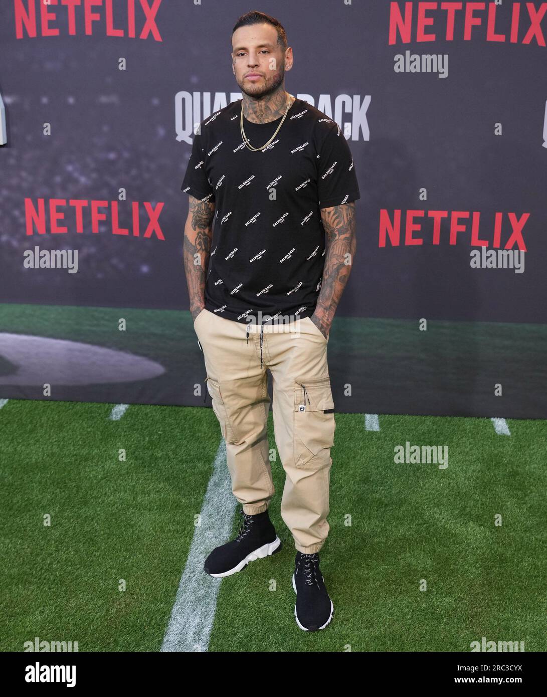 Los Angeles, USA. 11th July, 2023. Daniel Rodriguez arrives at the ...