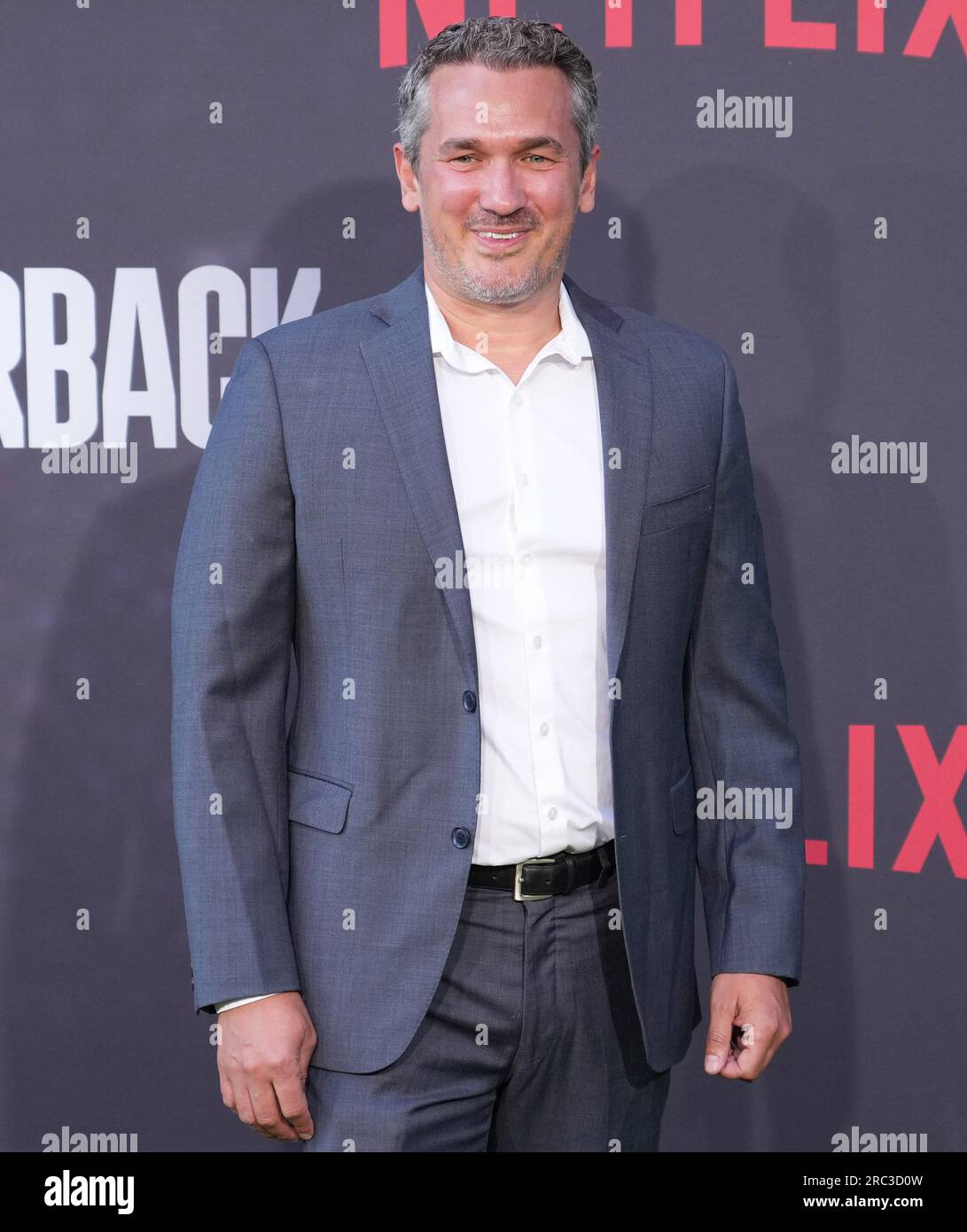 Los Angeles, USA. 11th July, 2023. Matthew Dissinger arrives at the ...