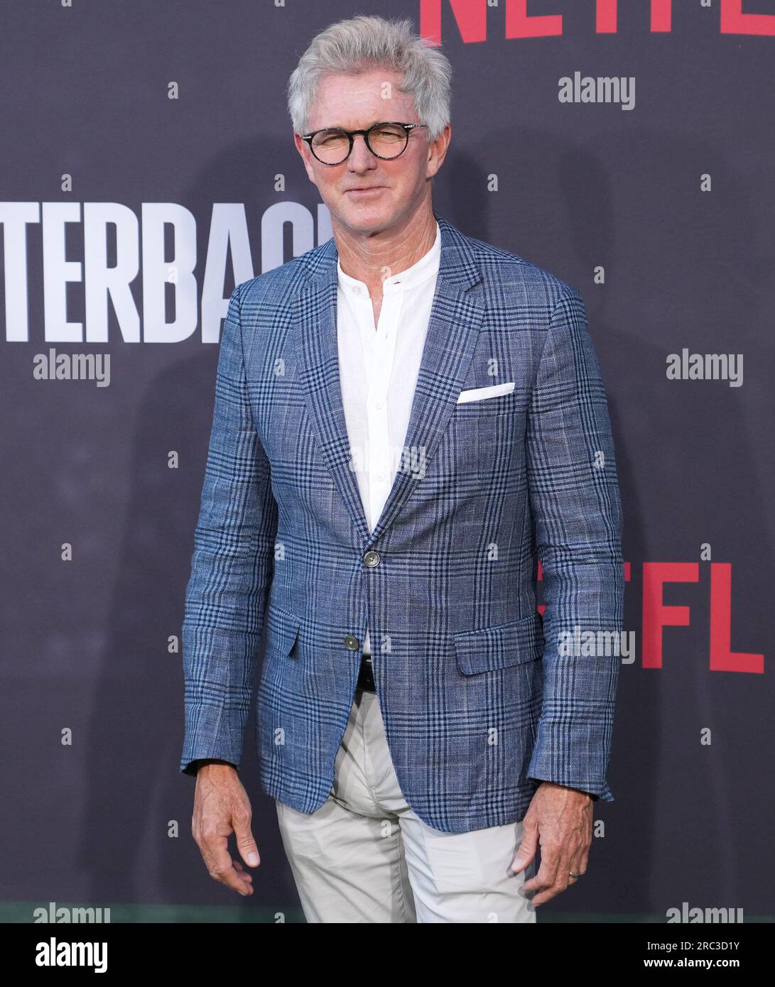 Los Angeles, USA. 11th July, 2023. Tim Ellis arrives at the Netflix's ...