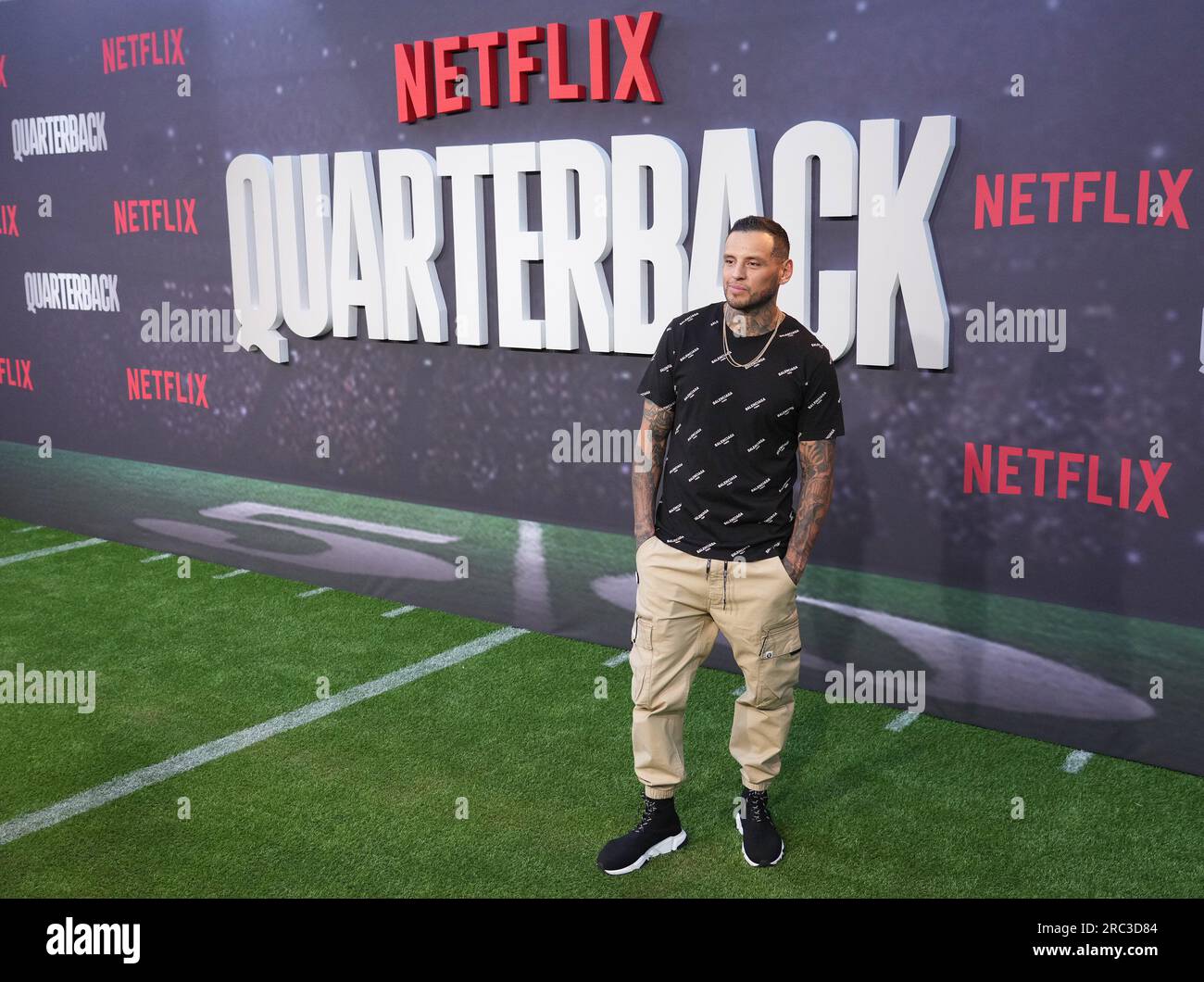 Los Angeles, USA. 11th July, 2023. Daniel Rodriguez arrives at the ...