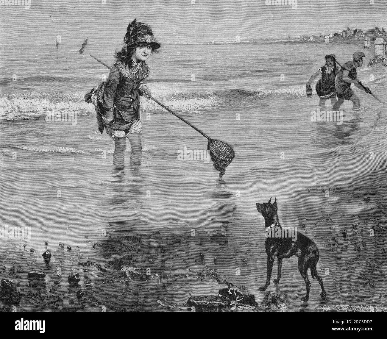 Dip nets Black and White Stock Photos & Images - Alamy