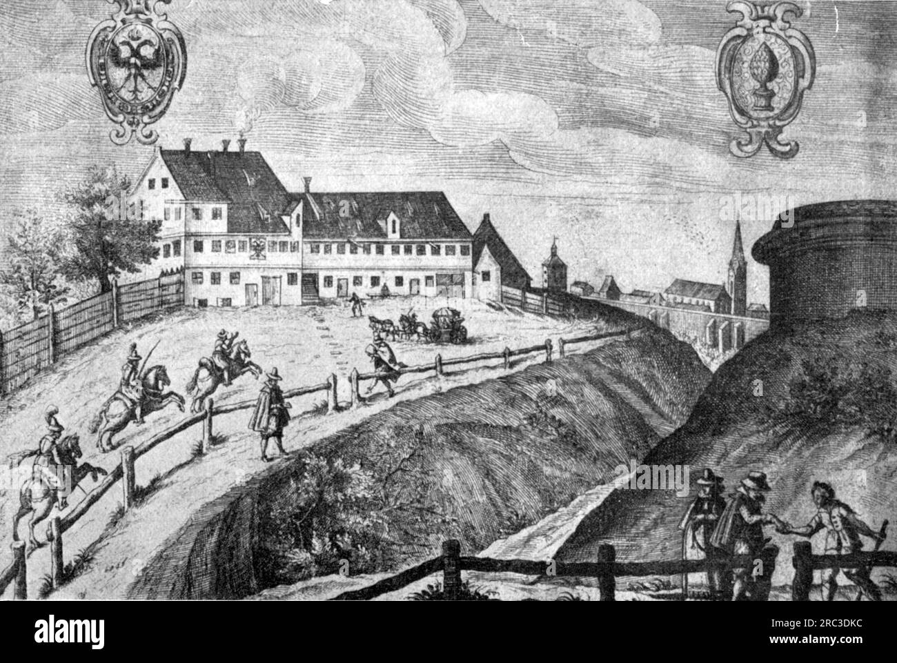 mail / post, post office, oldest coaching inn in Augsburg, exterior ...