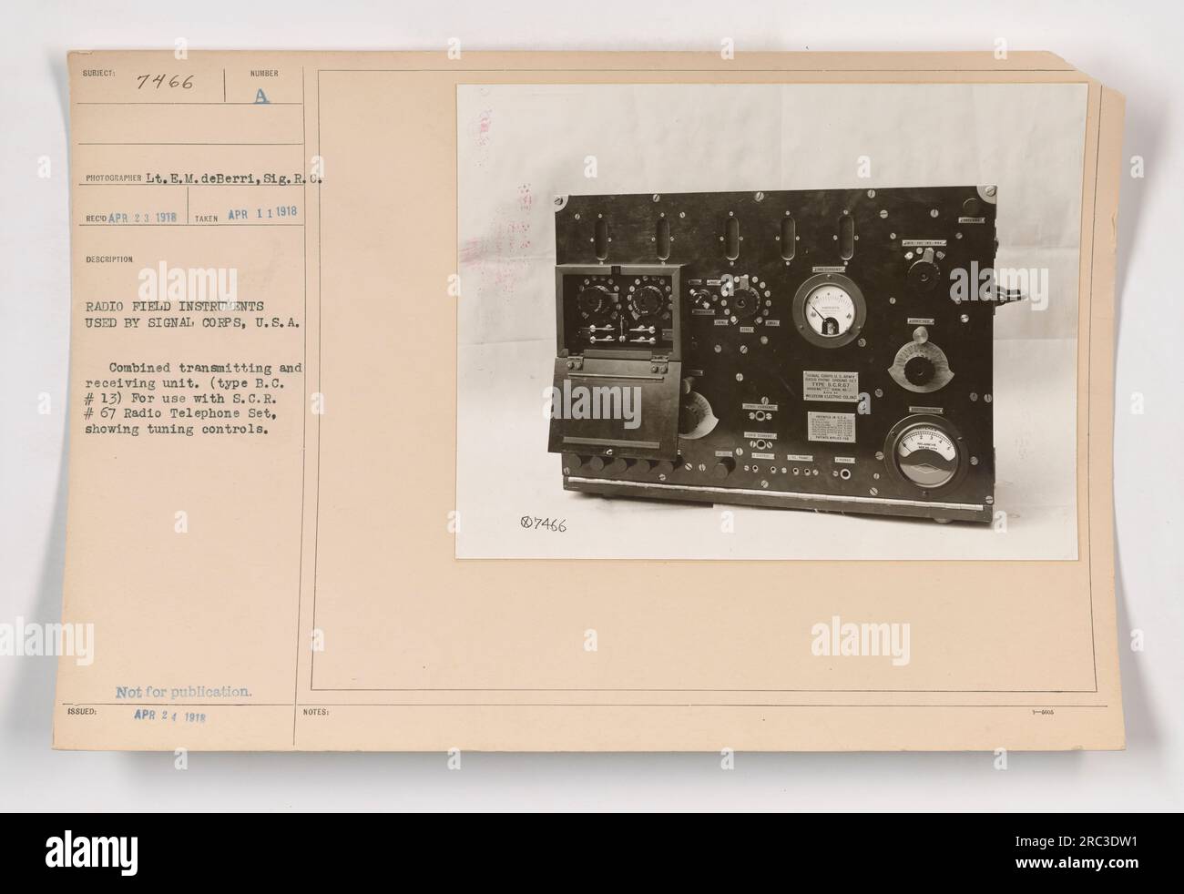 World war i radio devices hi-res stock photography and images - Alamy