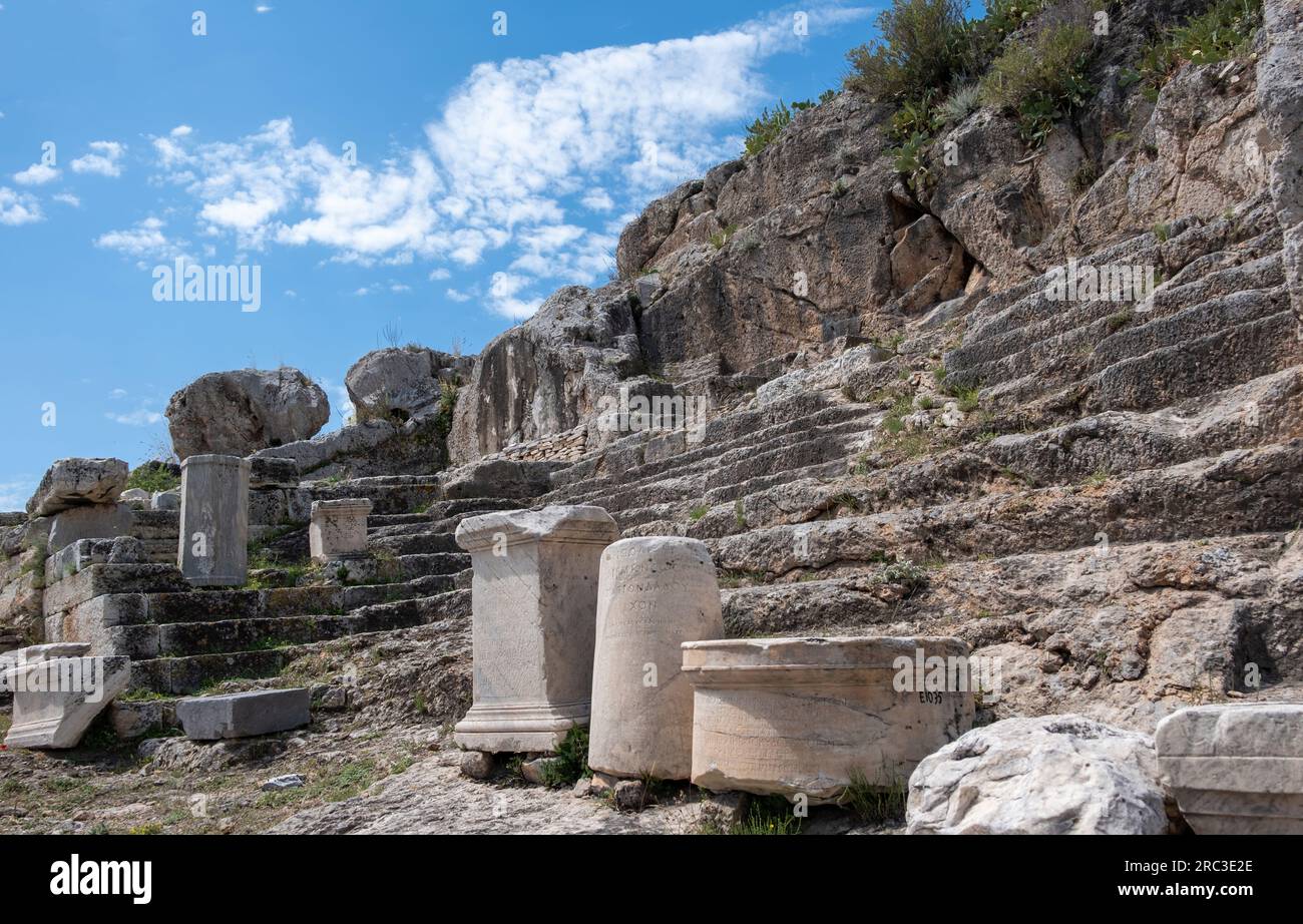 Eleusis Archaeological Site, Attica Greece. Ancient Telesterion of ...