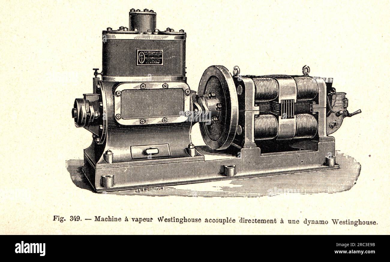 technics, electrical engineering, transformer of George Westinghouse ...