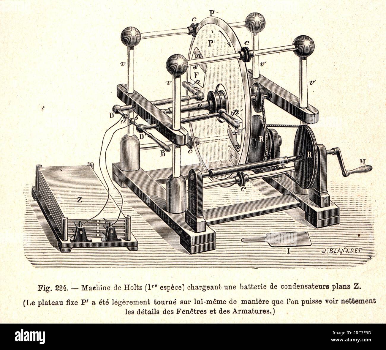 Holtz Electrostatic Generator