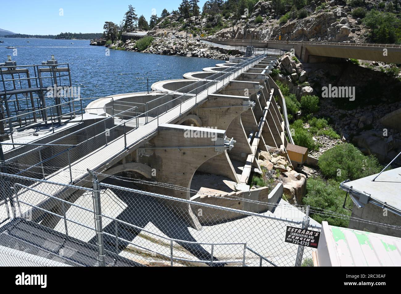 Windy valley dam hi-res stock photography and images - Alamy