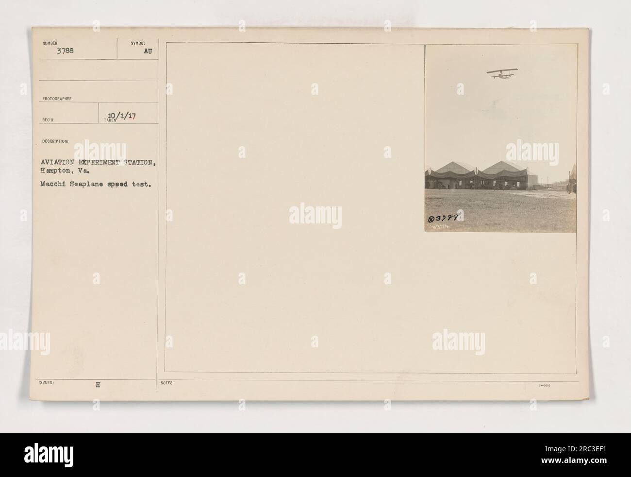 Macchi seaplane speed test hi-res stock photography and images - Alamy