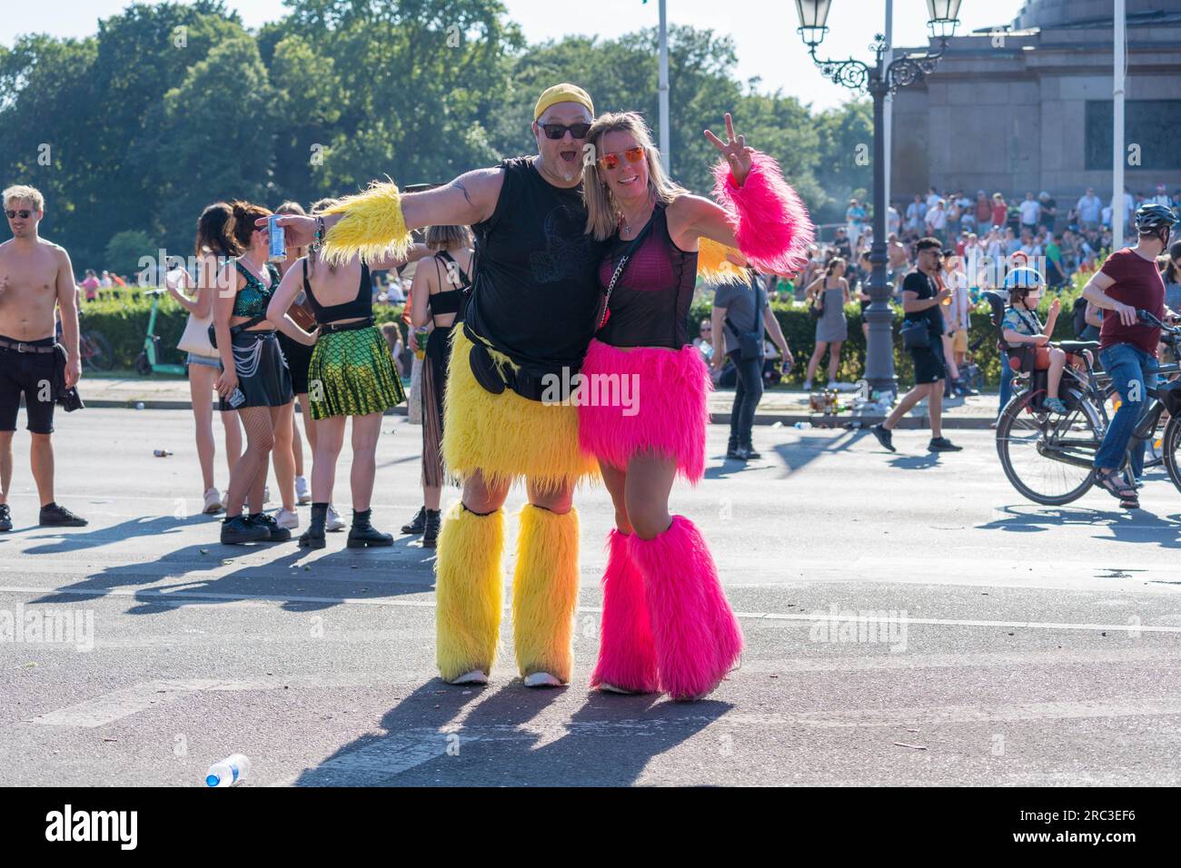 Berlin, Germany July 8th 2023,, Rave the Planet - beautiful people ...