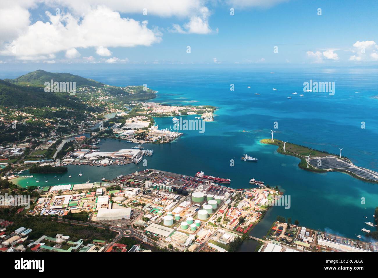 Scenic view seychelles mahe hi-res stock photography and images - Alamy